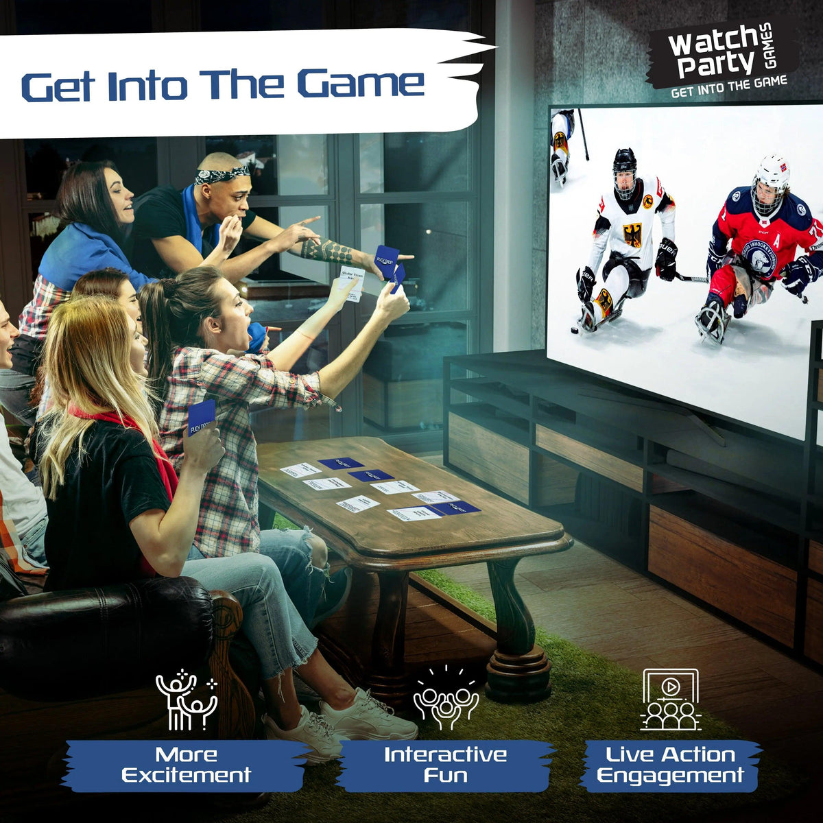 Puck Drop - Hockey's Ultimate Watch Party Game – Watch Party Games