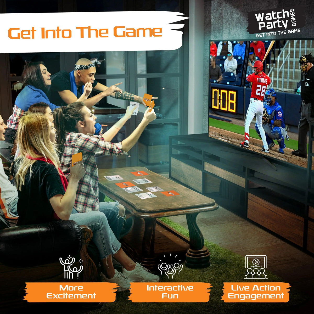 Batter Up - Baseball's Premier Watch Party Game – Watch Party Games